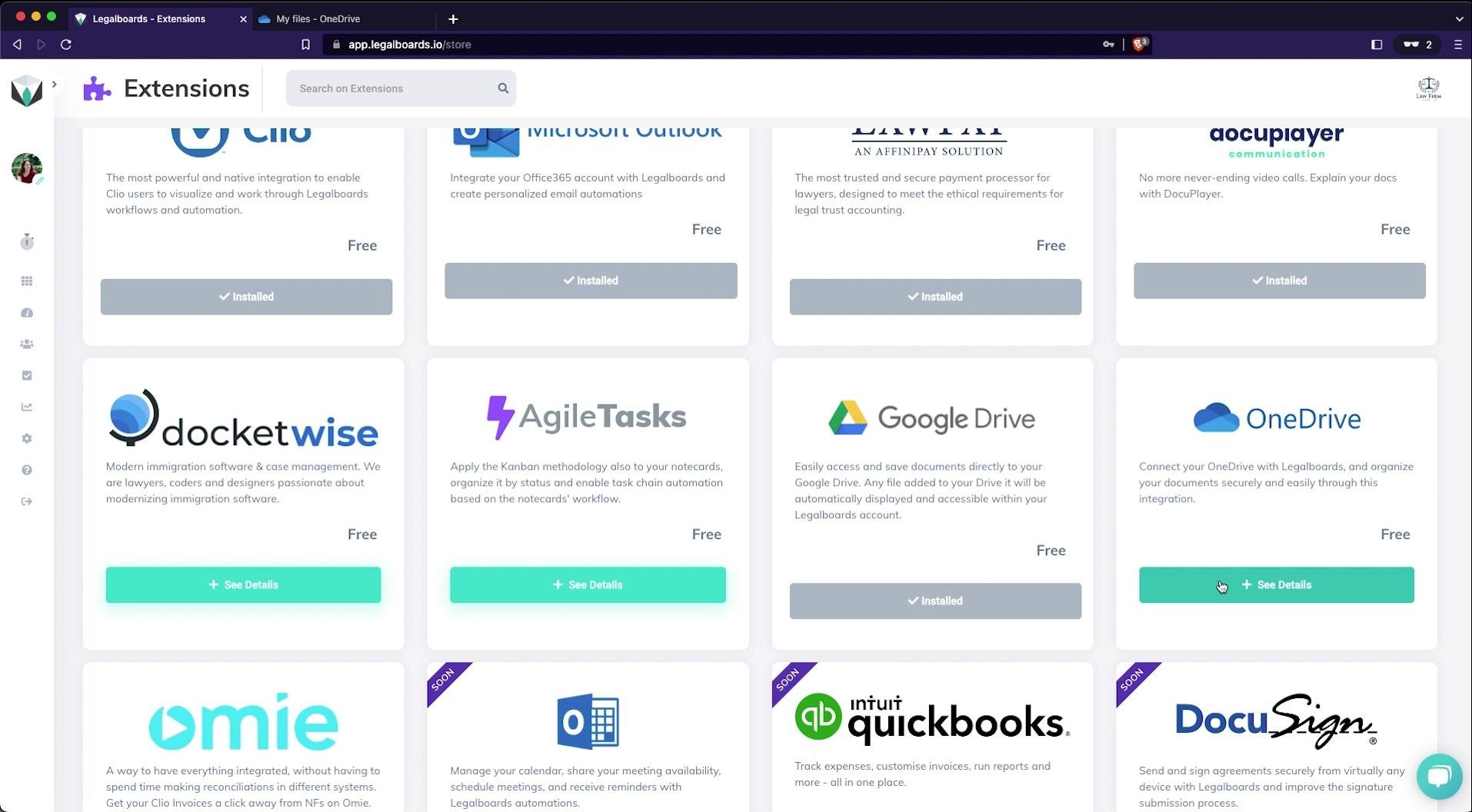 Onedrive Integration Legalboards